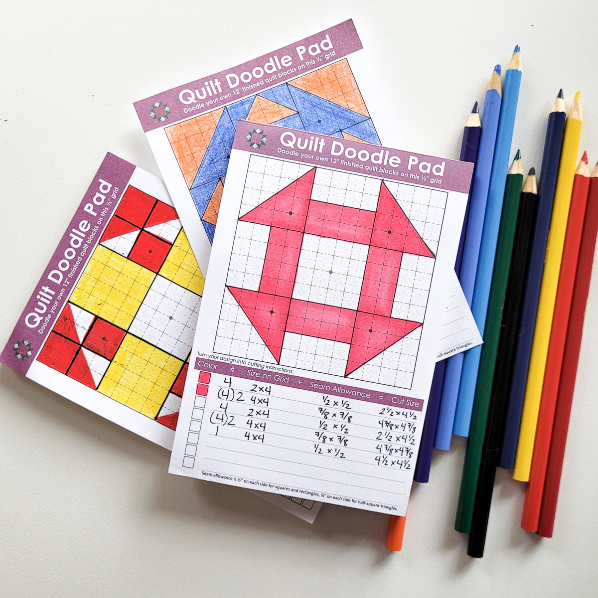 Quilt Doodle Pad - shipping 7/10/25 – Carolina Moore