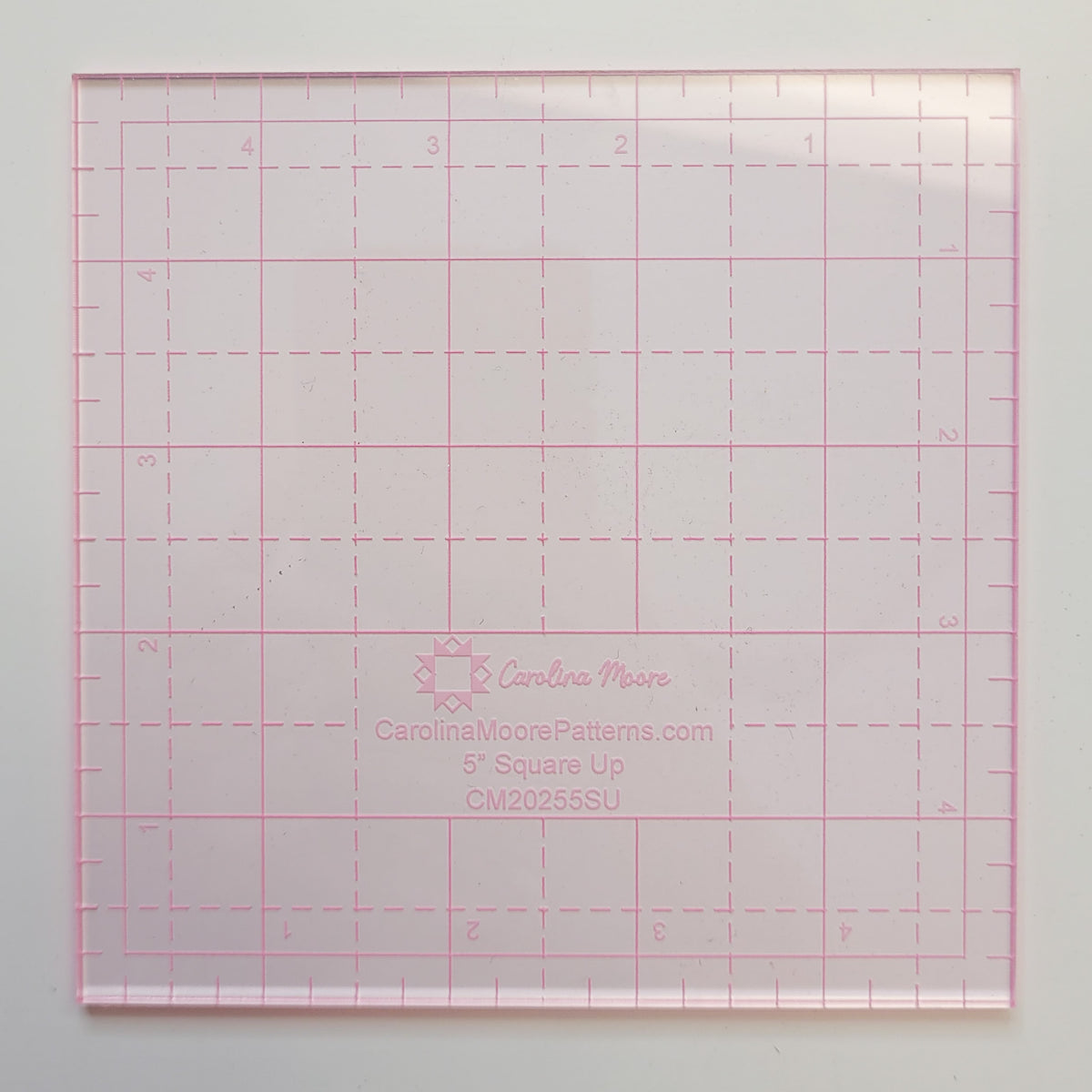 5" Square Up Ruler – Carolina Moore
