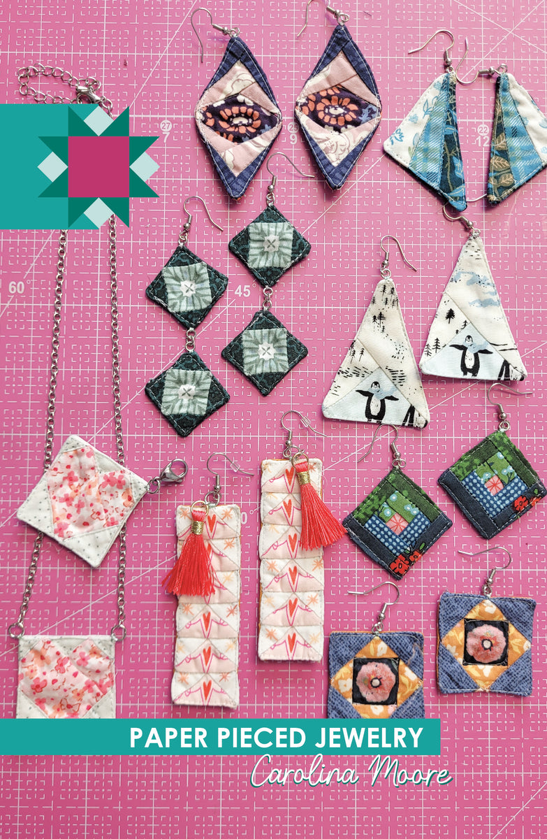 Quilted Jewelry Volume 1 - Digital Download Pattern – Carolina Moore