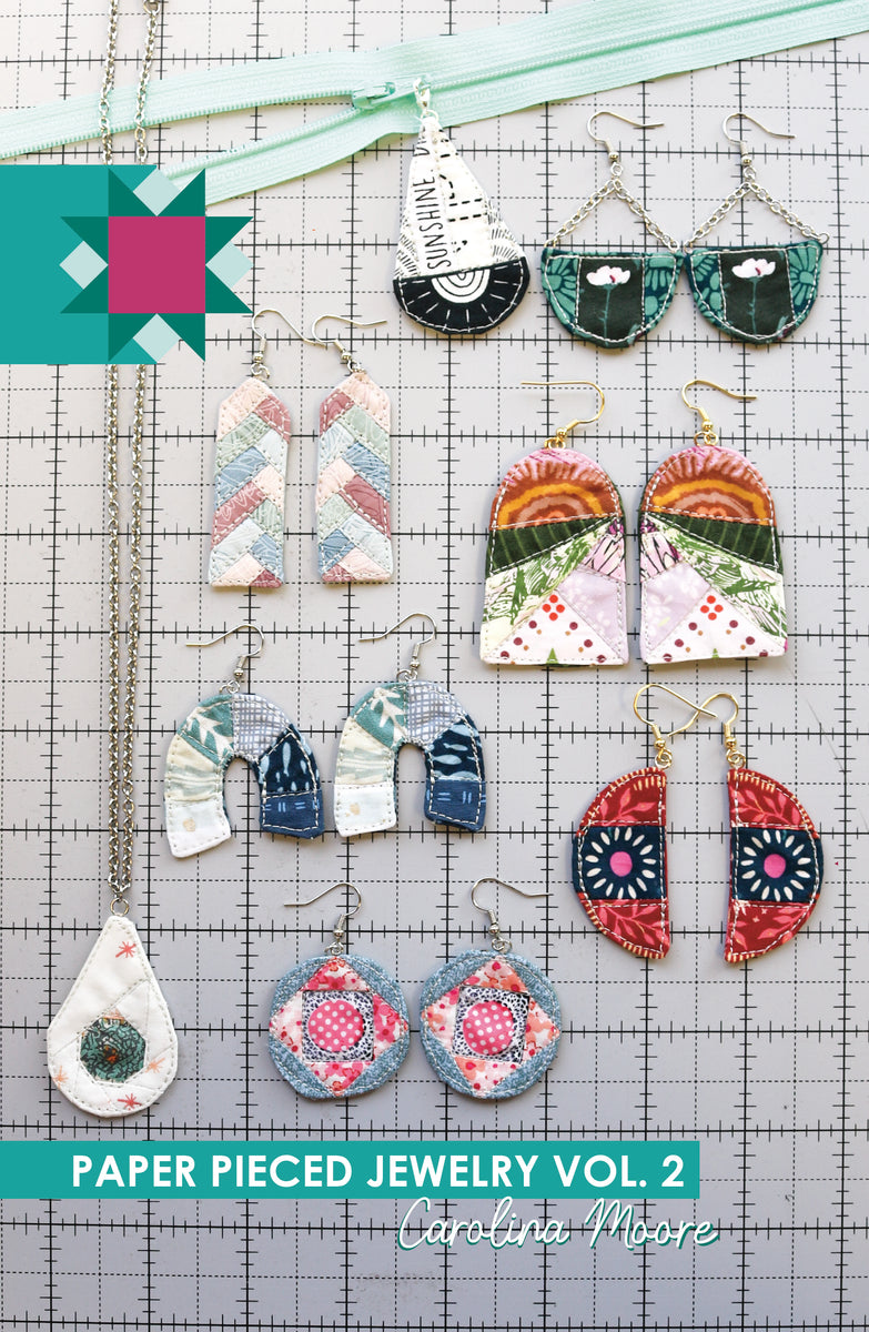 Quilted Jewelry Volume 2 - Digital Download Pattern – Carolina Moore