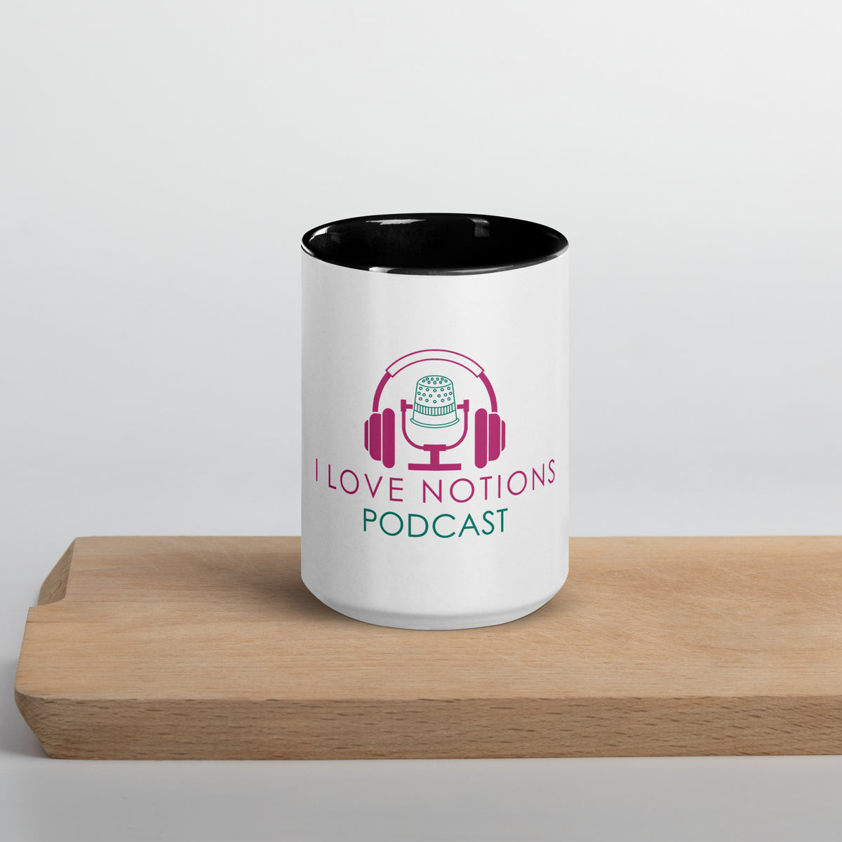 I Love Notions Podcast Mug – Carolina Moore