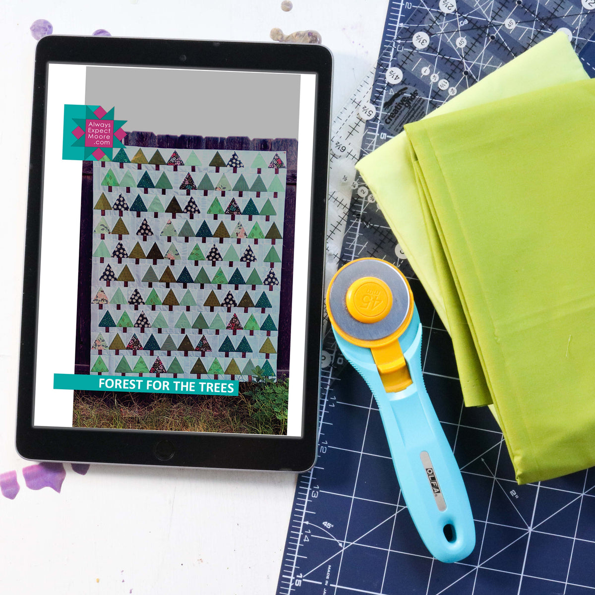 Forest for the Trees Quilt Pattern - Digital Download – Carolina Moore