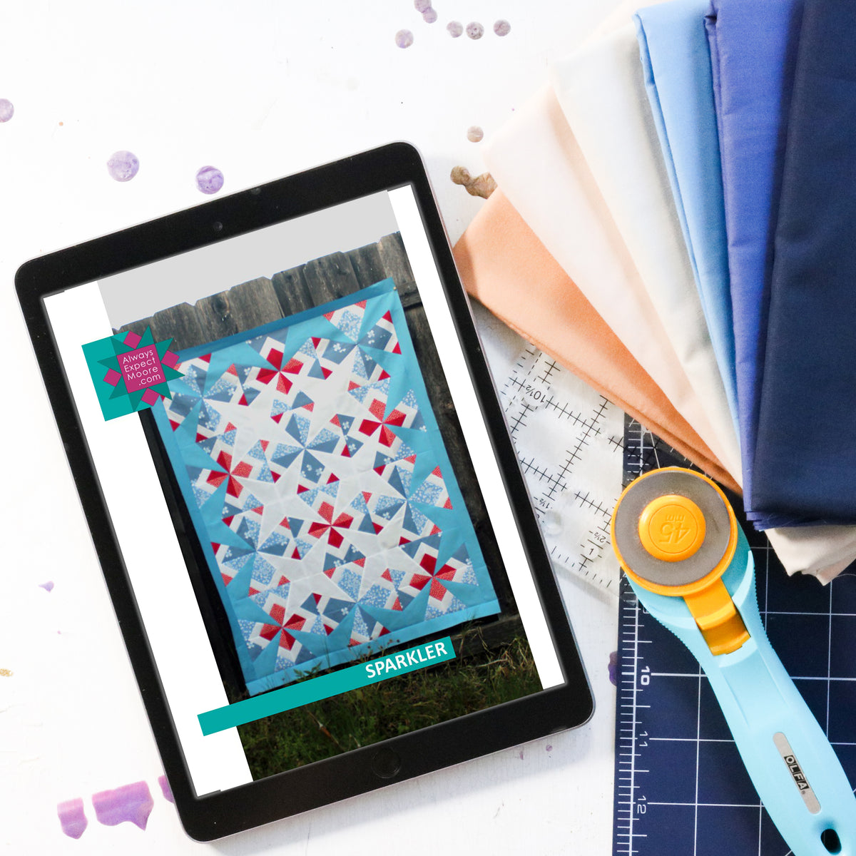 Sparkler Quilt - Digital Download Pattern – Carolina Moore